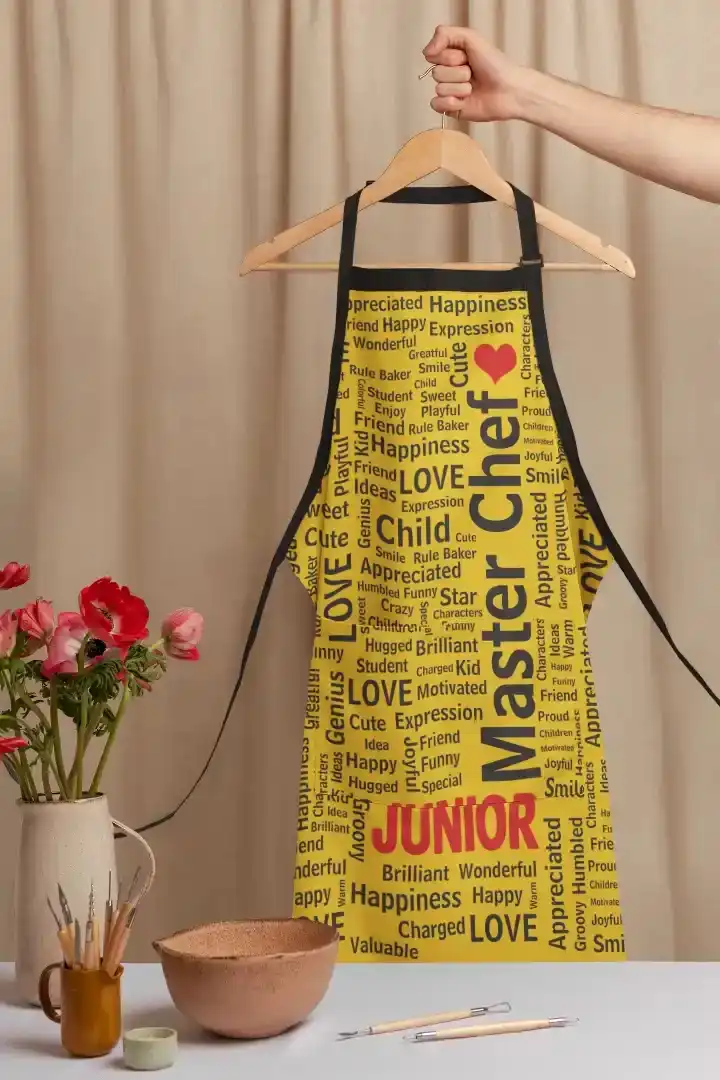 Junior Master Chef Kids Apron - Washable & Adjustable