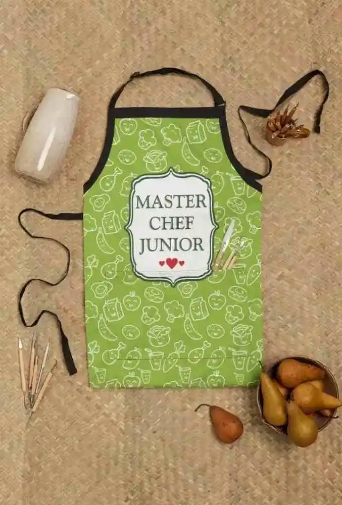 Master Chef Junior Kids Apron - Washable & Adjustable
