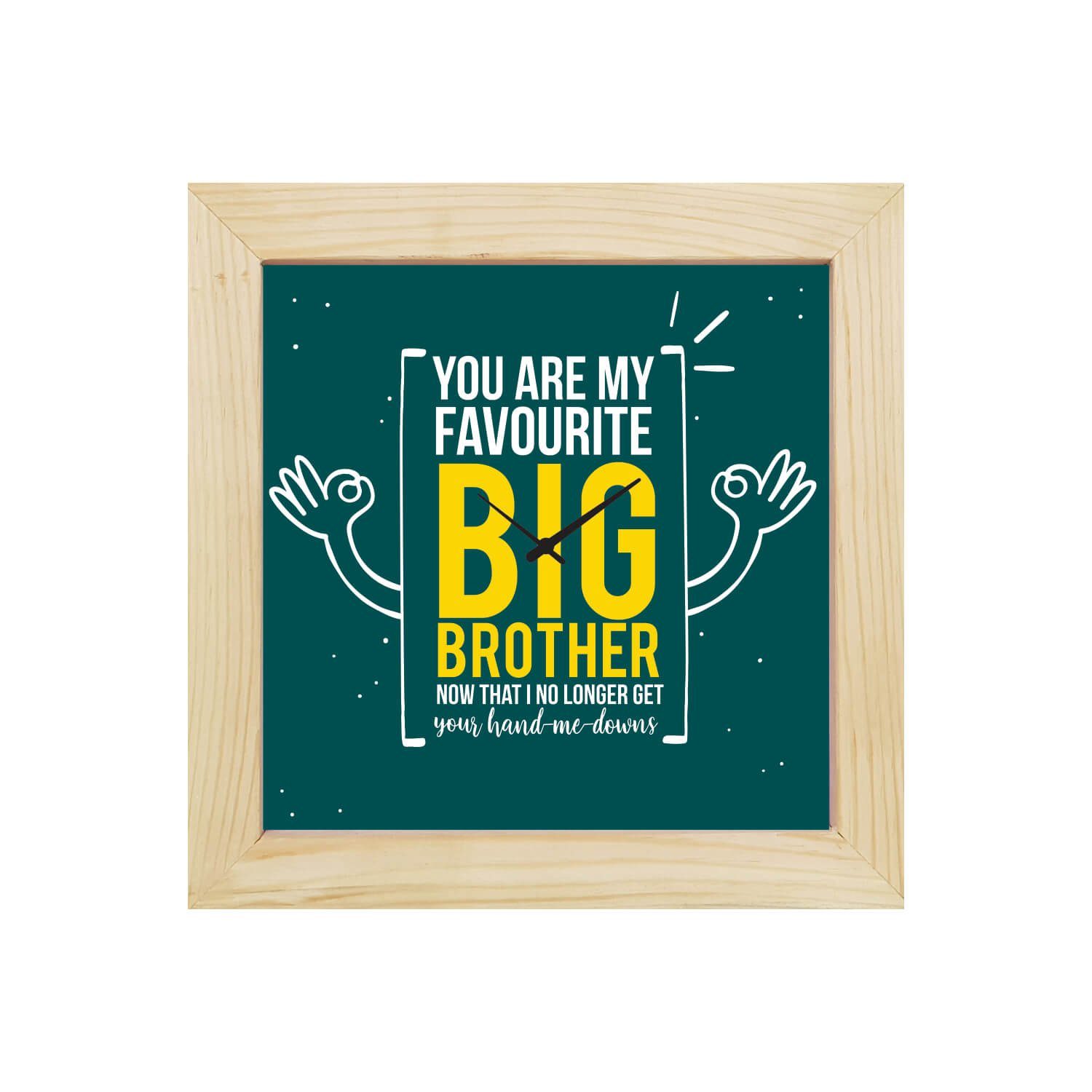 Exclusive Clock Designs for Brother - Gift Ideas for Rakhsha Bandhan